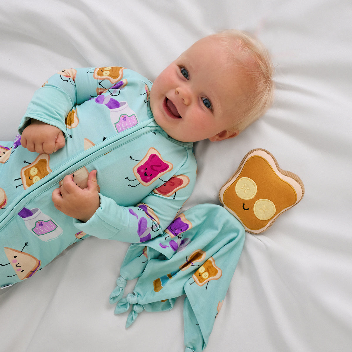 Sammie the PB & J Sleepyhead Lovey | Little Sleepies