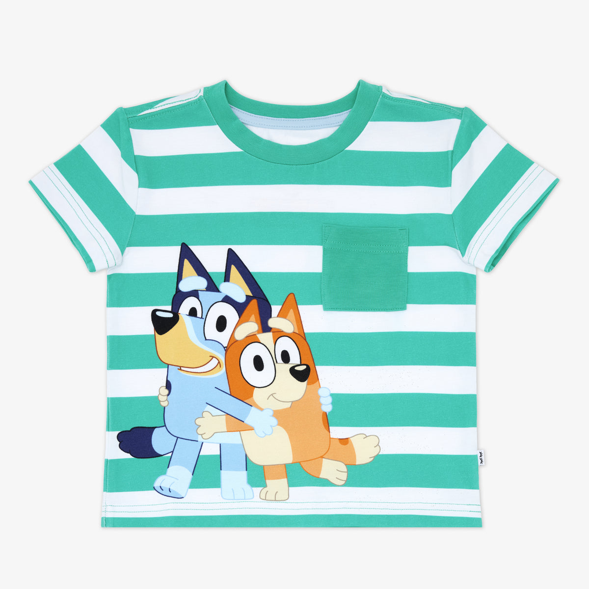 Bluey & Bingo Relaxed Pocket Tee – Little Sleepies