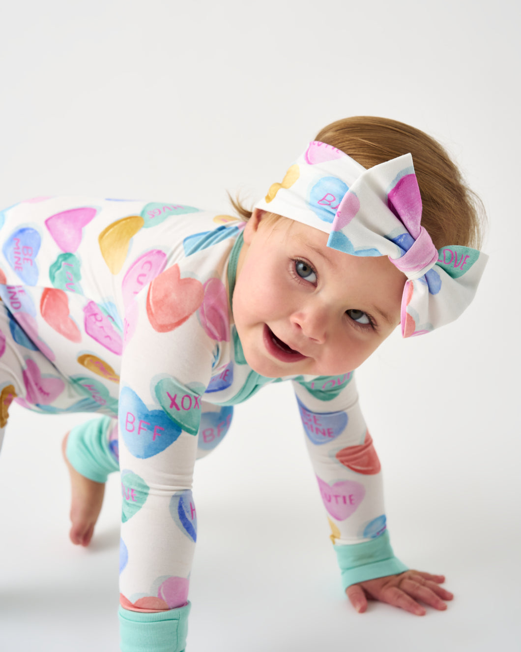 Candy Cuties Bubble Romper | Little Sleepies