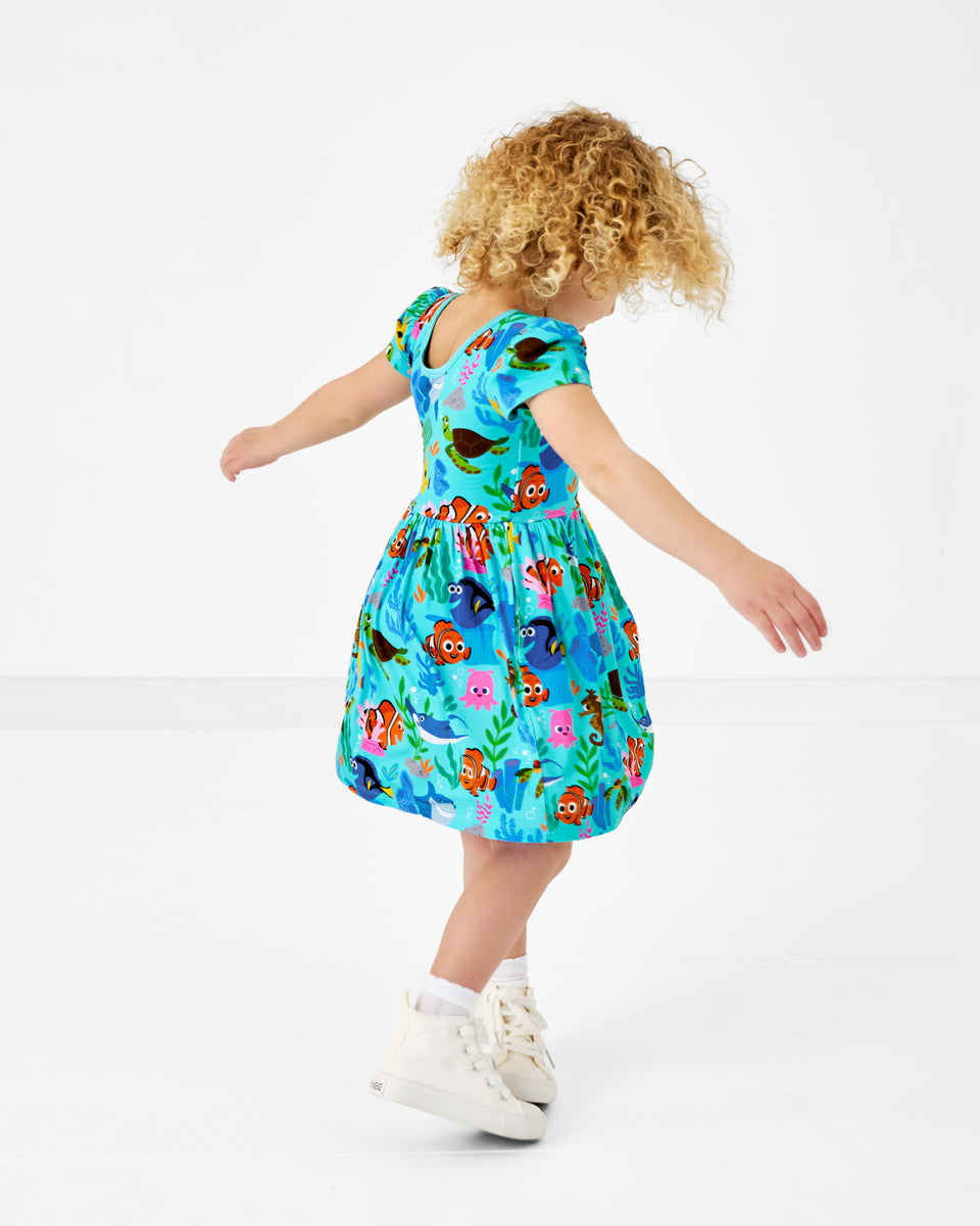 Pixar Nemo's Reef Skater Dress – Little Sleepies