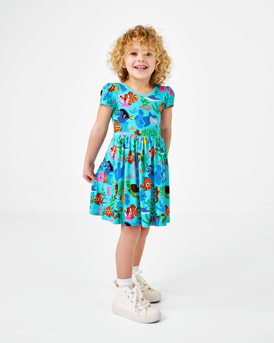 Pixar Nemo's Reef Skater Dress – Little Sleepies
