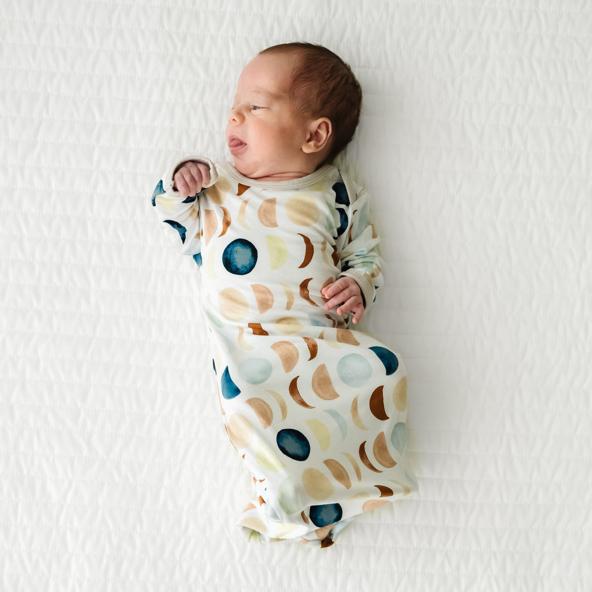 Luna Neutral Infant Gown - Little Sleepies