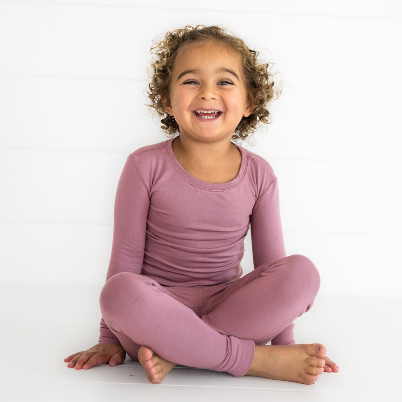 Solid Bamboo Viscose Pajamas – Little Sleepies