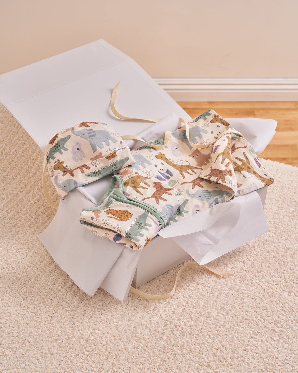 Coming Home Gift Set Bundle / Zippy, Lovey, Swaddle Set – Little Sleepies