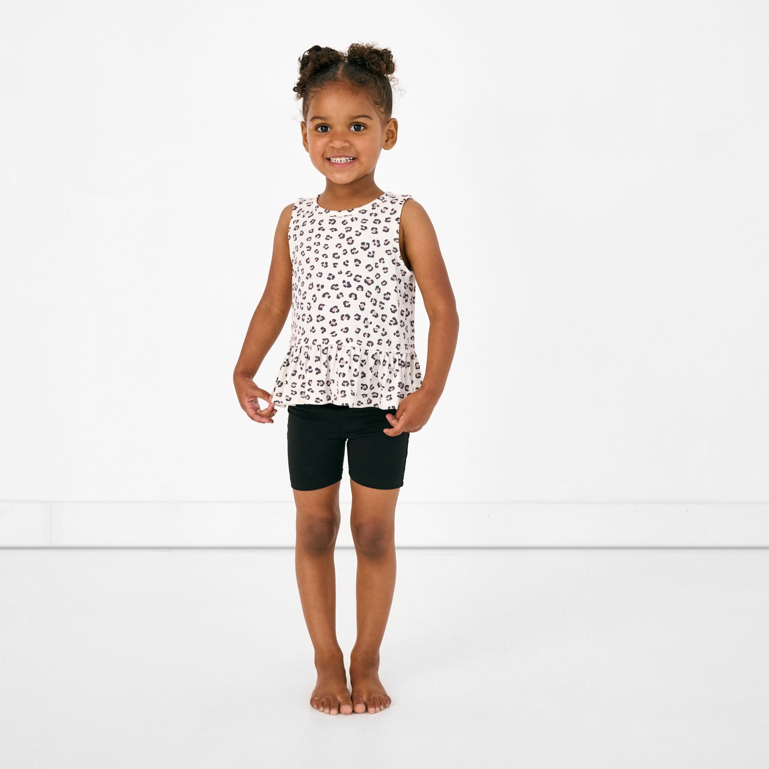 Luxe Leopard Two-Piece Long Sleeve & Pants Pajama Set | Little Sleepies