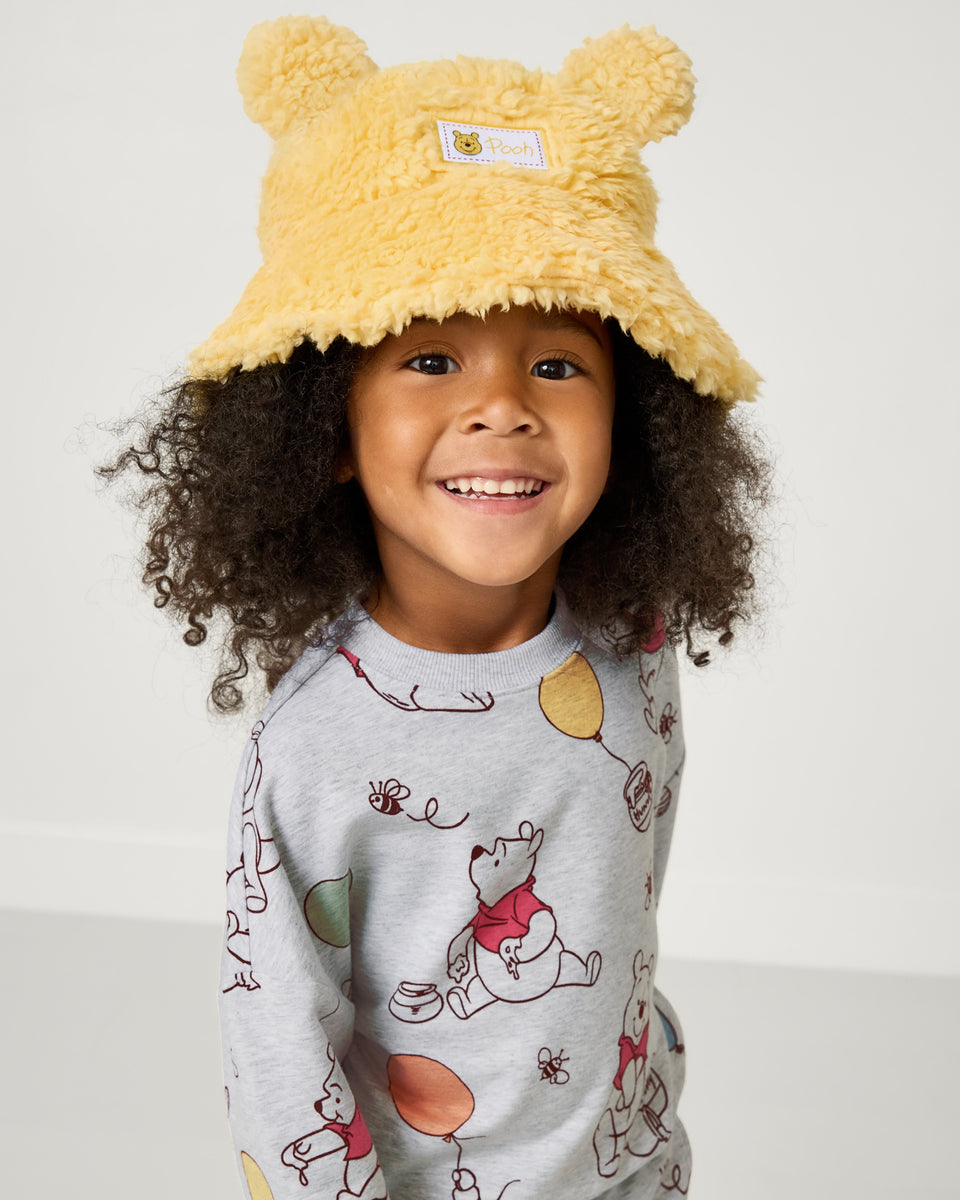 Disney Winnie the Pooh Sherpa Bucket Hat - Little Sleepies