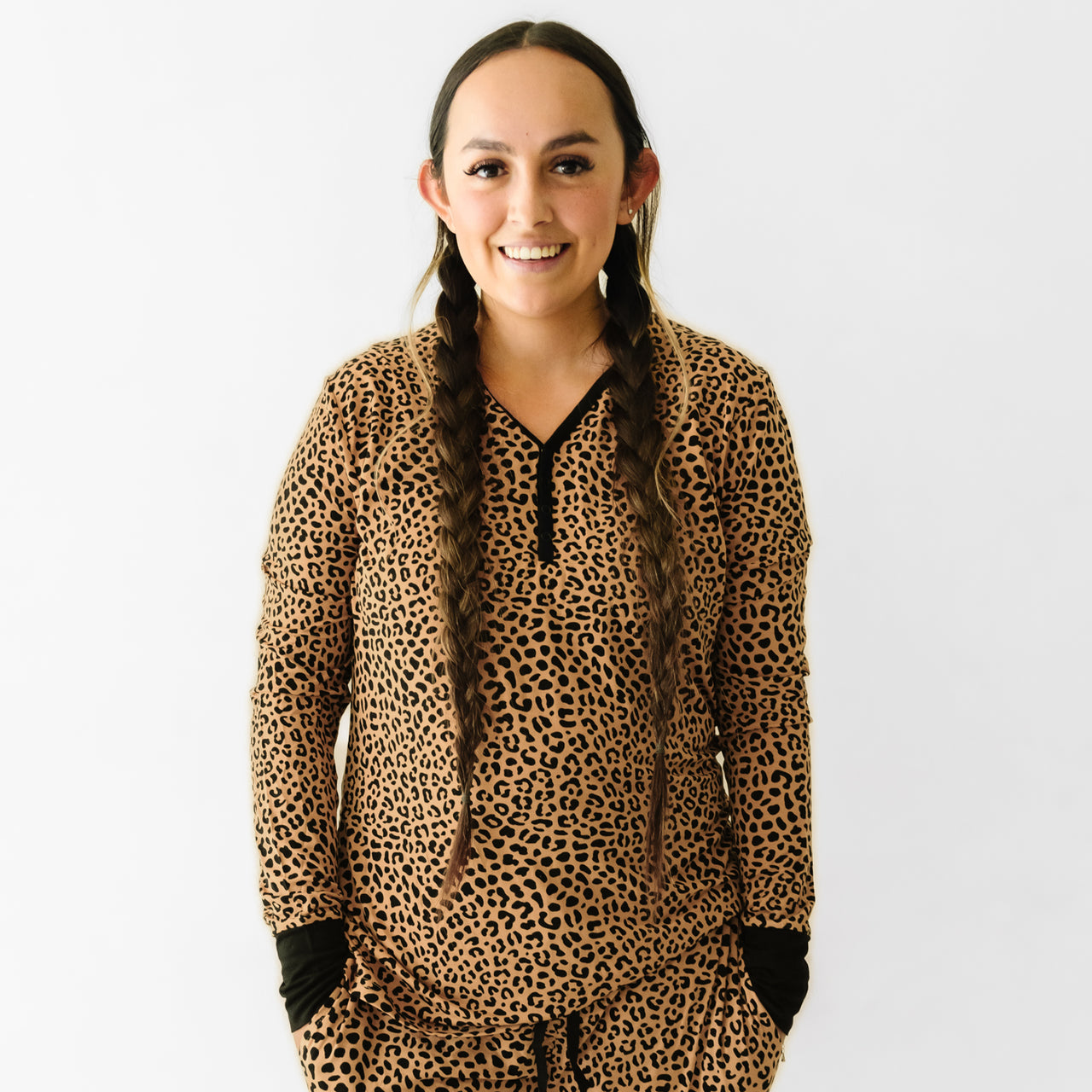 Classic Leopard | Little Sleepies | Mommy and Me Matching Bamboo Pajamas