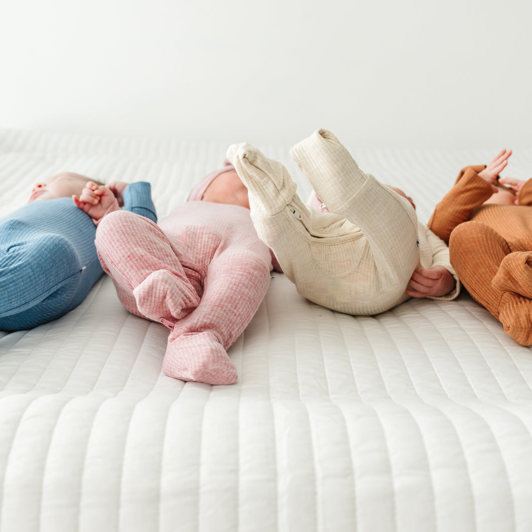 Meet The Crescent Zippy | Little Sleepies | Baby Bamboo Sleepwear