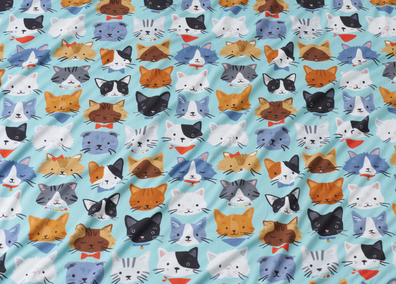 Purrfect Pals Cat PJs | Bamboo Family Matching PJs | Little Sleepies